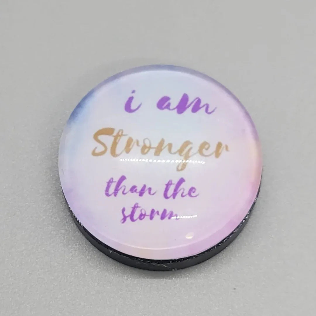I Am Stronger Than The Storm Magnet – Rockstar Boutique LLC